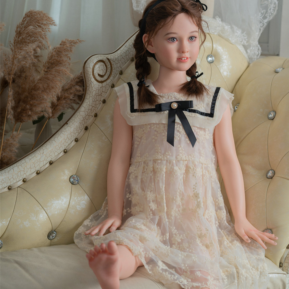ZELEX 120cm GB34-1 Head Realistic Doll Full Body silicone
